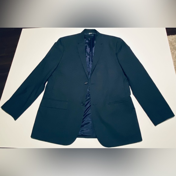 Perry Ellis | Suits & Blazers | Perry Ellis Mens Suit Jacket Blue 44r ...